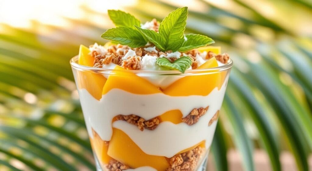 Coconut Mango Parfait