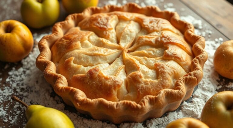 Rustic Pear Pie
