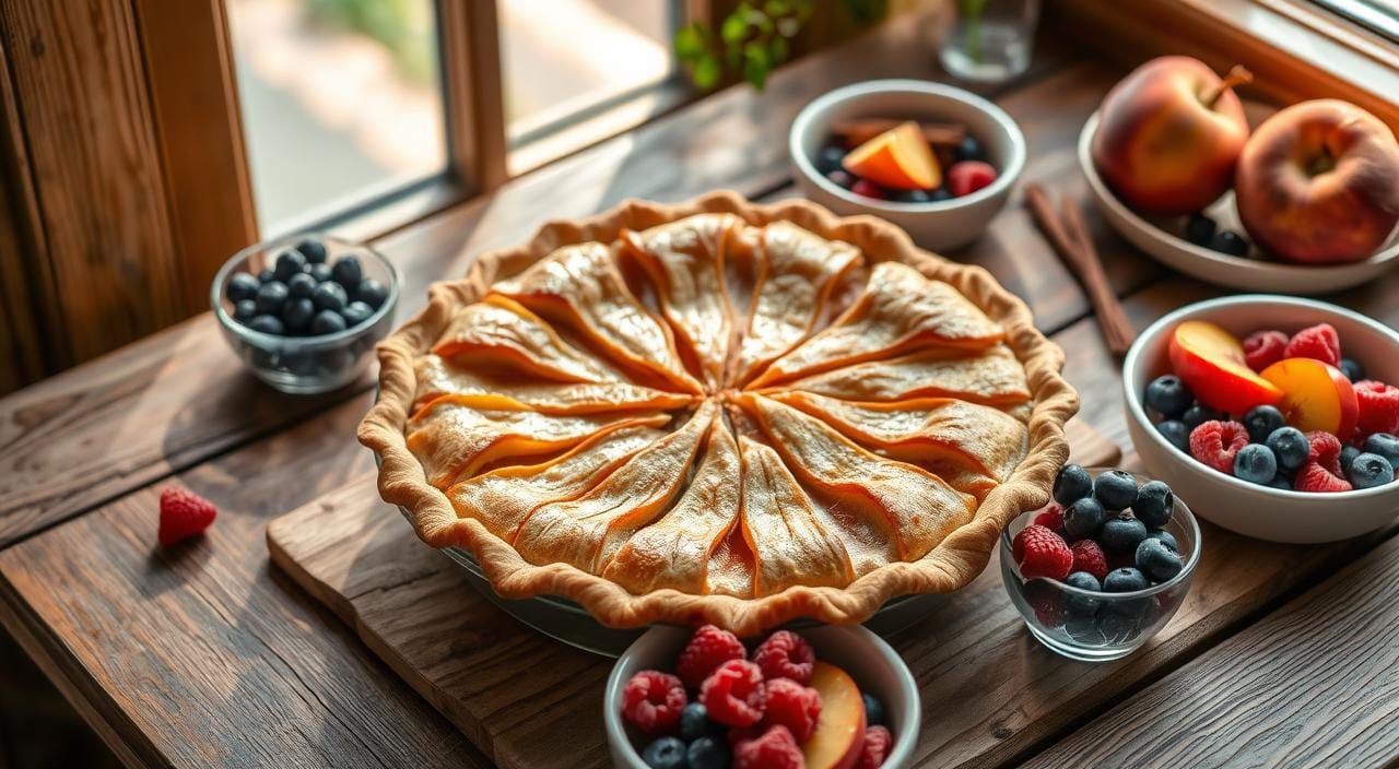 Rustic Pear Pie